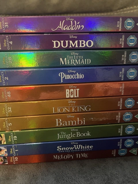 KIDS WALT DISNEY Classics dvd bundle and more frozen dumbo jungle book ...