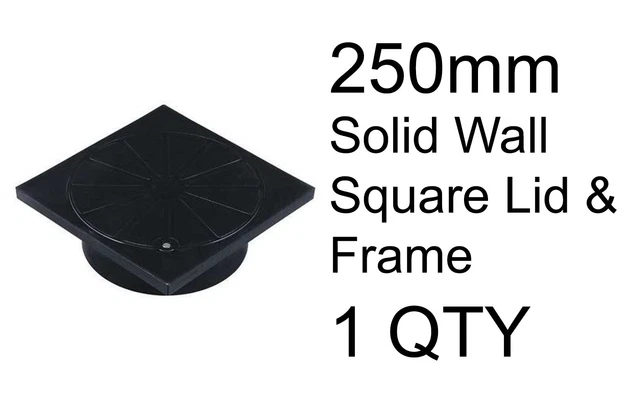 250MM MARLEY UCL3 Inspection Chamber Underground Cover & Frame ...