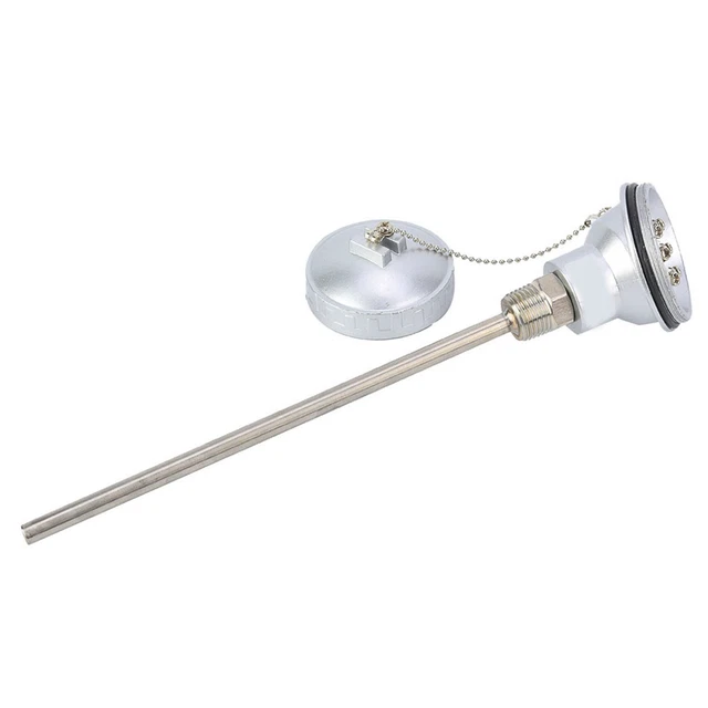 RTD PT100 TEMPERATURE Sensor Probe 1/2 NPT Thread Thermocouple Terminal ...