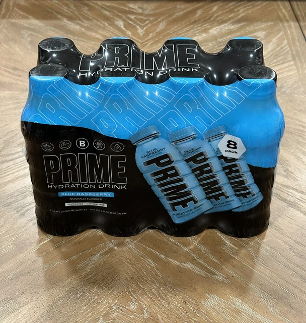 PRIME HYDRATION DRINK | Blue Raspberry | 8 Pack Case- New $16.99 - PicClick