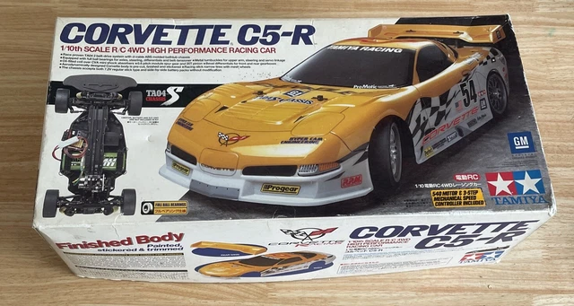 TAMIYA 58272 CORVETTE C5-R R/C 4WD, 1/10 Car £99.00 - PicClick UK