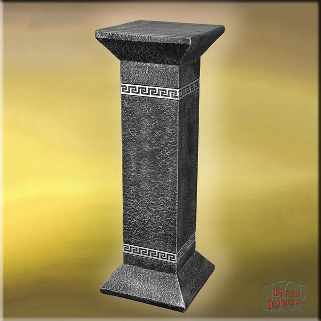 DEKOSÄULE SÄULE BLUMENSÄULE Podest Ständer Säulen Moderne Mäander ...