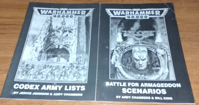 WARHAMMER 40,000 - Battle for Armageddon - Scenarios & Codex Army Lists ...