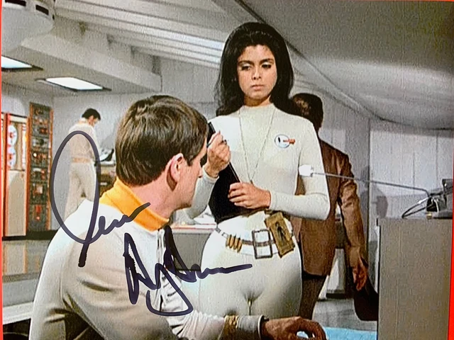 AYSHEA BROUGH TV Actress (UFO) **Hand Signed** Colour Photo 20cm X 25cm ...