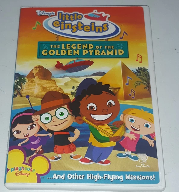 DISNEYS LITTLE EINSTEINS The Legend of the Golden Pyramid DVD Ex ...