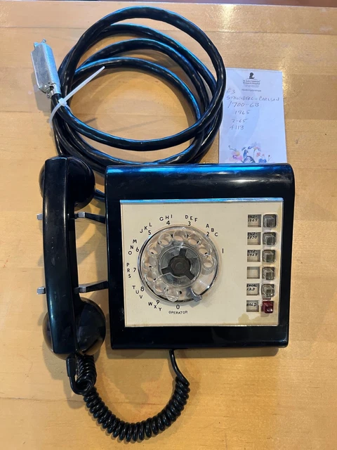 VINTAGE STROMBERG CARLSON Multi Line Phone Rotary Dial Model 1700 circa ...