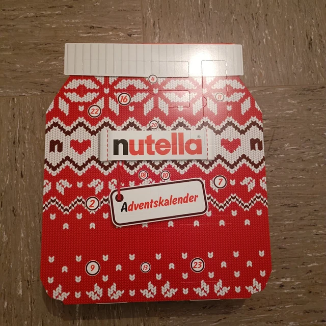 FERRERO NUTELLA ADVENTSKALENDER 2023 Advents Calendar 528g NEU & OVP ...