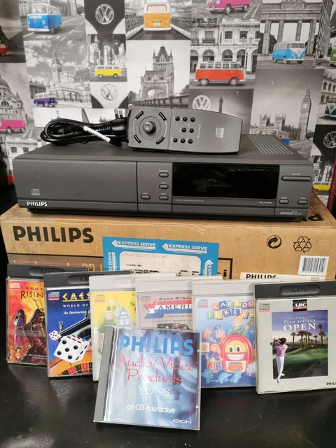 PHILIPS CDI 220 console Bundle In Original Box - With Games - Tested ...