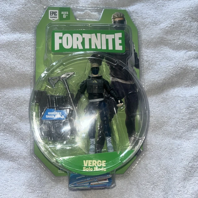 FORTNITE VERGE SOLO Mode Harvest Snap Build Action Figure Jazwares BnB ...