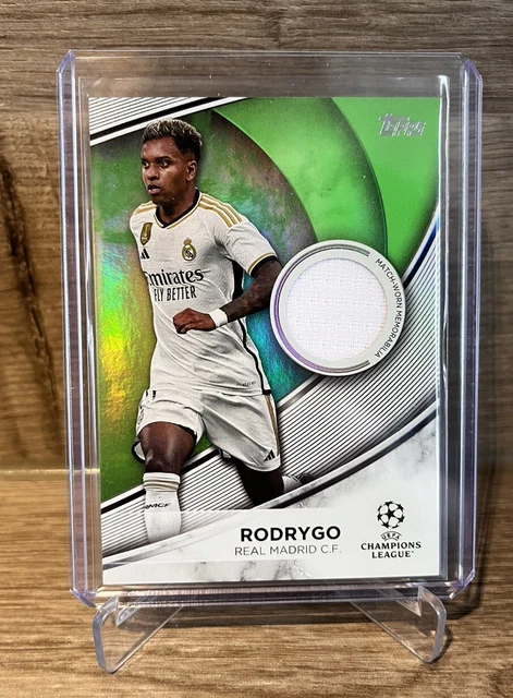 2023-24 TOPPS UEFA Flagship - Rodrygo Superstar Relic Card /199 EUR 15 ...