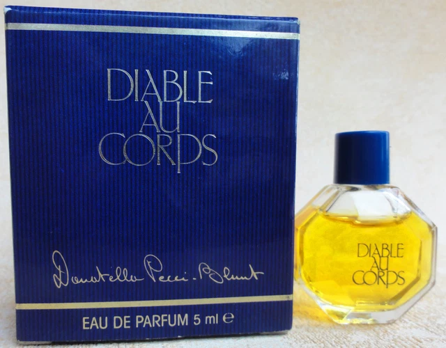 MINIATURE DE PARFUM Donatella PECCI Diable au corps edp 5ml pleine ...