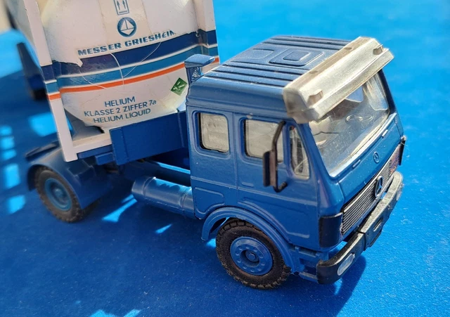 CONRAD 1-50 MODEL trucks Mercedes Messer Griesheim Liquid Helium ...