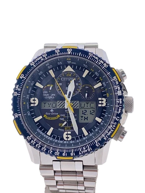 CITIZEN PROMASTER BLUE Angels Model SKYHAWK Analog ECO DRIVE U680 £359. ...