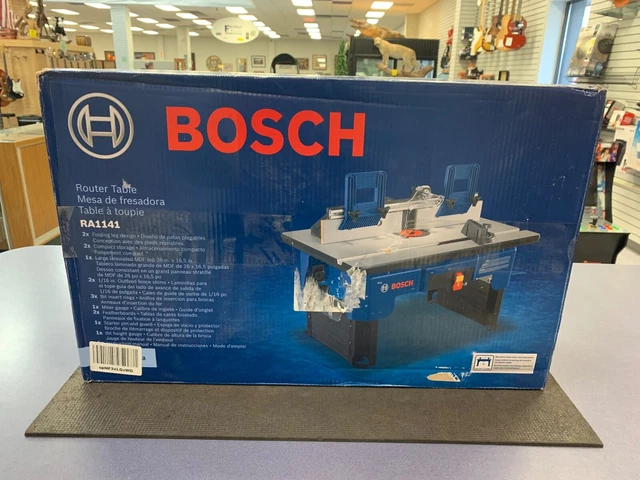 BOSCH RA1141 PORTABLE Benchtop Router Table - Blue $139.99 - PicClick