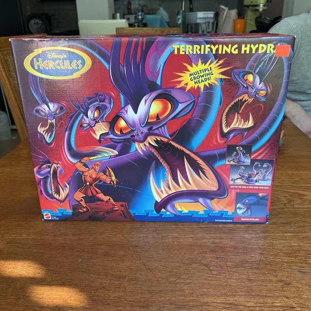 MATTEL DISNEY 1997 aterradora Hydra Hércules película animada sellada ...