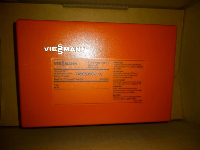 VIESSMANN 7450535 MODULE Ft Pour Trimatik Ou Miromatik Mc EUR 250,00 ...