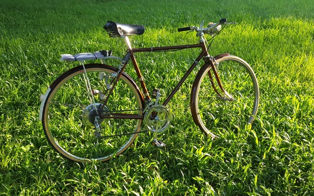 VINTAGE EARLY 1970'S Raleigh Sprite 27 Men's 10 Speed Bicycle (Rootbeer ...