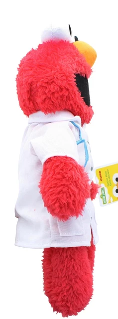 SESAME STREET 9.5 Inch Doctor Elmo Collectible Plush $38.49 - PicClick CA