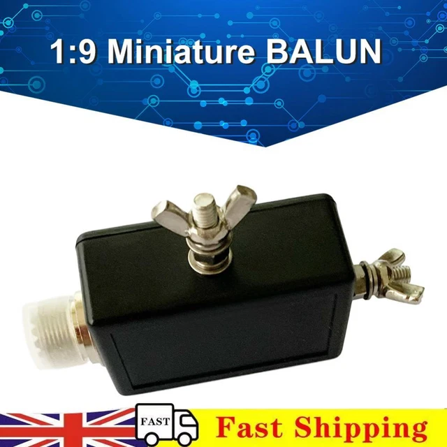 MINI BALUN SUITABLE HF Shortwave Antenna Ham Radio Balun (1 Ratio 9) £7 ...