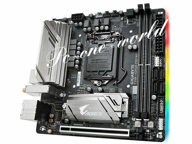 GIGABYTE Z390 I AORUS PRO WIFI Motherboard LGA 1151 Intel Z390 DDR4 Mini-ITX EUR 332,93 ...