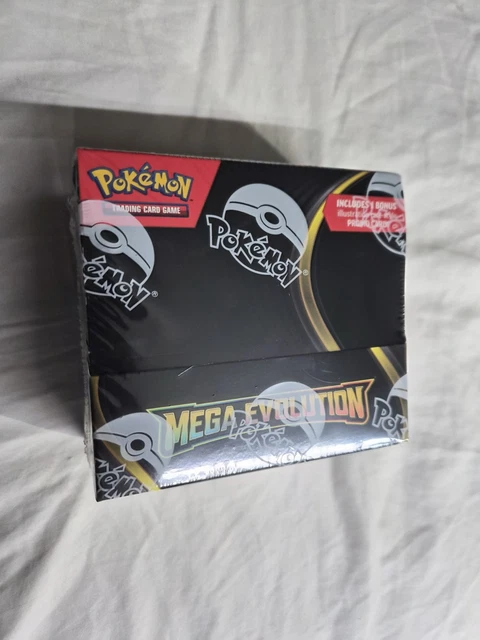 POKÉMON TCG: MEGA Evolution Enhanced Booster Display Box 36 Packs & 1 ...