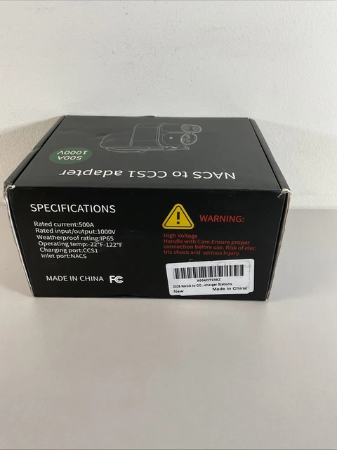*NACS TO CCS1 Tesla Supercharger Adapter, 500A 1000V G137 $54.44 ...