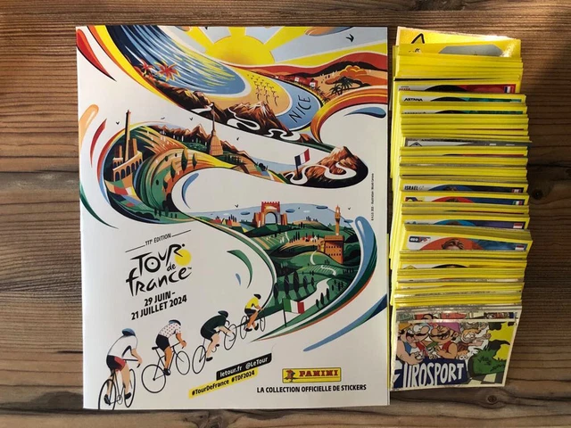 PANINI TOUR DE France 2024 Album Sticker Autocollant Card Vignette Set ...