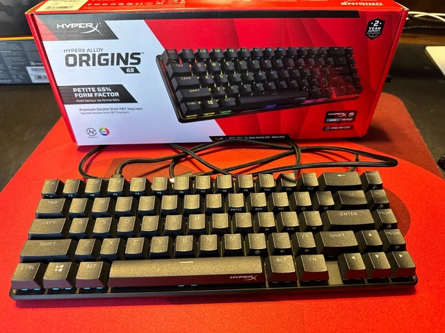 HYPERX ALLOY ORIGINS Core Tenkeyless Mechanical Gaming Keyboard - RGB ...