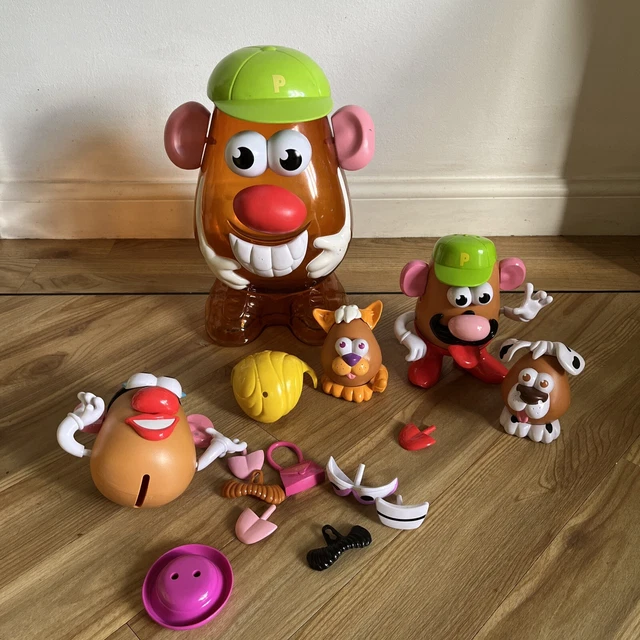 MR POTATO HEAD Large Super Spud Storage Container with Pets And Lots Of ...