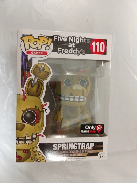 FUNKO POP FIVE Nights At Freddy’s SPRINGTRAP Flocked #110 EUR 49,02 ...