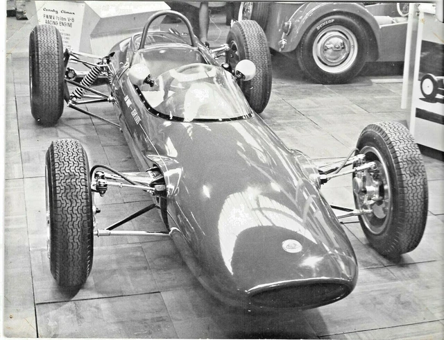 PHOTOGRAPH LOTUS 35 Ron Harris Car Original Period Factory Racing Car ...