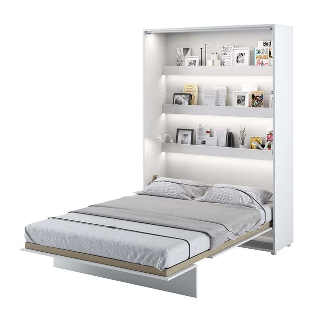 LIT ESCAMOTABLE LENART Lit Mur 140x200 BED CONCEPT Lit D'Invité ...