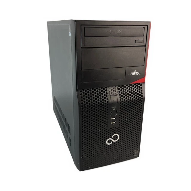 FUJITSU ESPRIMO P556/2 E85+ Desktop PC Intel Core i3 6te Gen 8GB 256GB ...