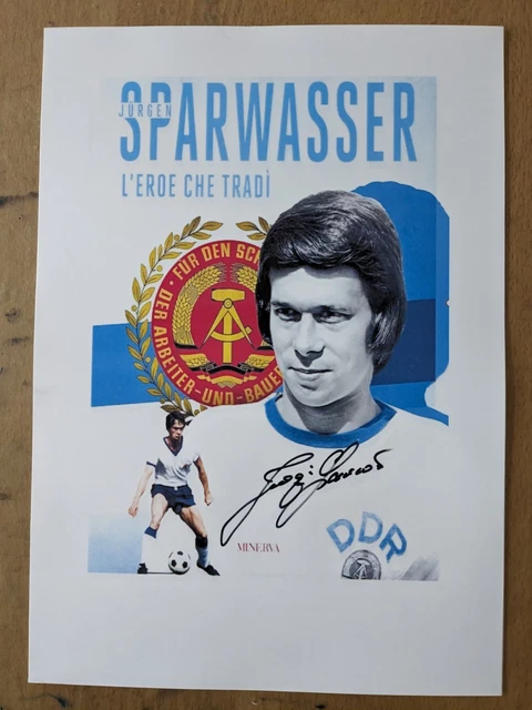 UNIKAT. ORGINALES AUTOGRAMM. DDR. Magdeburg. WM 1974. München. Jürgen ...