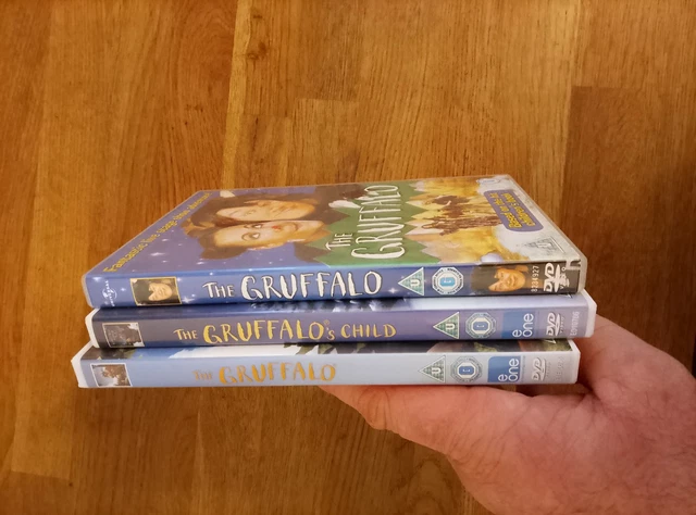 DVD - X3 The Gruffalo DVDs Bundle Collection Julia Donaldson PAL UK R2 ...