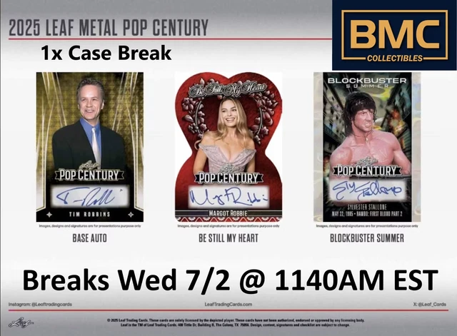 LEA THOMPSON 2025 Leaf Metal Pop Century 1x Case Break #35 $17.21 ...