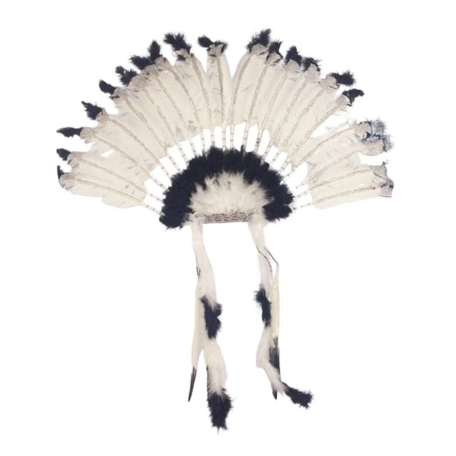 NATIVE AMERICAN HEADDRESS Costume Accessories for Carnival Party Fancy ...