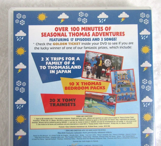 THOMAS THE TANK & Friends Bumper Collection Seasonal Scrapes In Exc ...