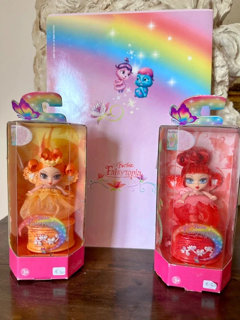 BARBIE FAIRYTOPIA MAGIC of the Rainbow Tooth Fairy Orange & Red £51.96 ...