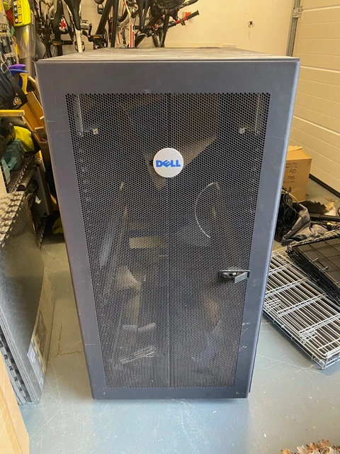 DELL 24U SERVER Rack Enclosure Cabinet £102.00 - PicClick UK