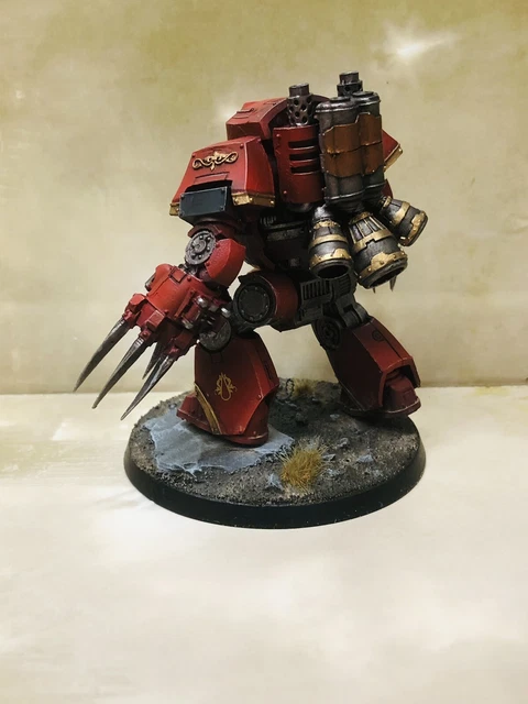 WARHAMMER HERESY BLOOD Angels Contemptor Incaendius Dreadnought £30.00 ...