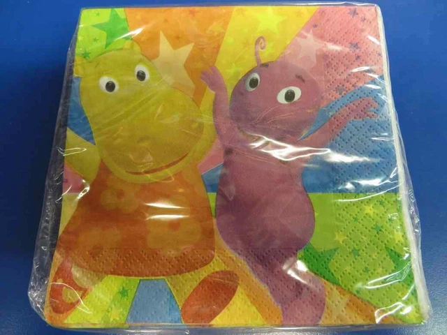 BACKYARDIGANS NICKELODEON NICK Jr Kids Birthday Party Paper Luncheon ...