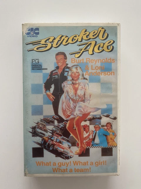 STROKER ACE [VHS] CIC Video Big Box Ex-Rental Tape Burt Reynolds 1983 ...