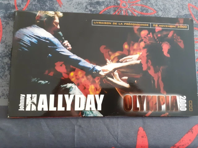 JOHNNY HALLYDAY OLYMPIA 2000 CD Promotionnel Digipack Hors Commerce ...