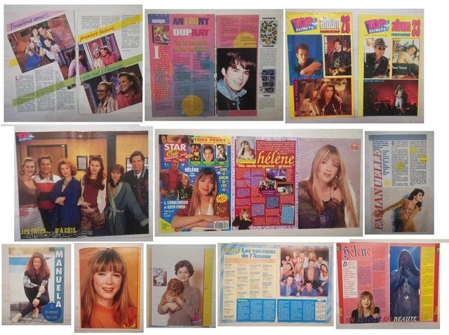 HÉLÈNE ROLLES PREMIERS Baisers Manuela Sitcom AB Production Lot Presse ...