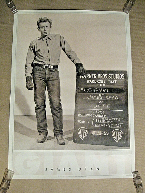 JAMES DEAN - Giant Giganten - Filmplakat Poster Kunstdruck Wardrobe ...