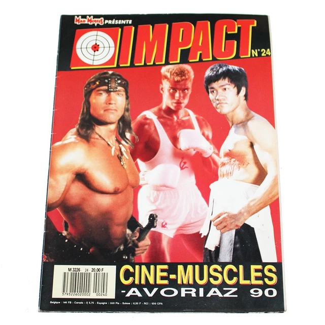 MAGAZINE / REVUE Mad Movies / Impact numéro 24 / Ciné-Muscles Avoriaz ...