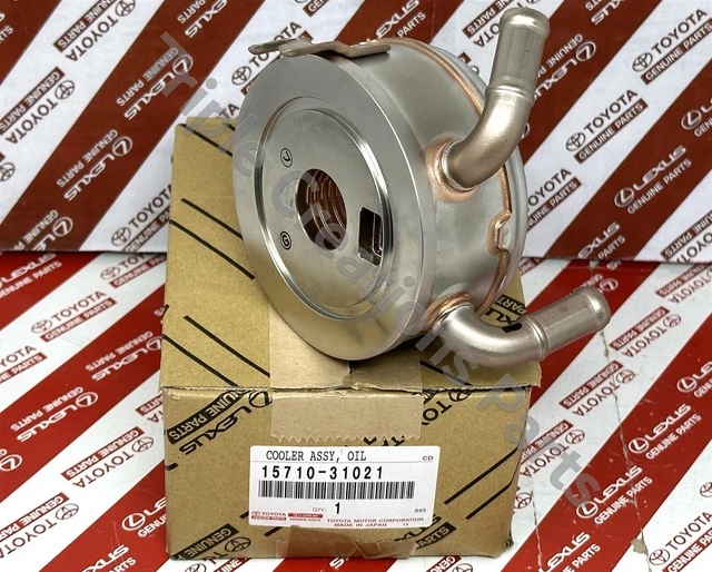GENUINE TOYOTA 15710-31021 COOLER ASSY, OIL 1571031021 OEM £286.11 ...