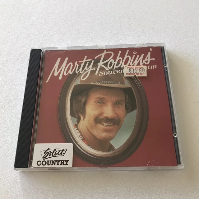 MARTY ROBBINS' SOUVENIR Album CD 20 Tracks CBS Records Misprint On ...