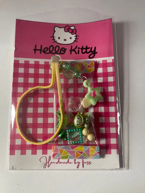 SUPER CUTE KAWAII Hello Kitty Cosplay Keroppi Sanrio Keychain/Phone ...